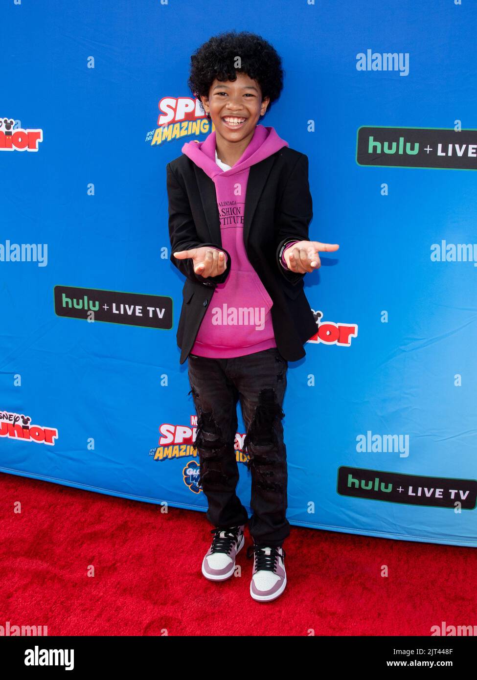 27 August 2022 - Los Angeles, California - Jakari Fraser. Marvel's ...