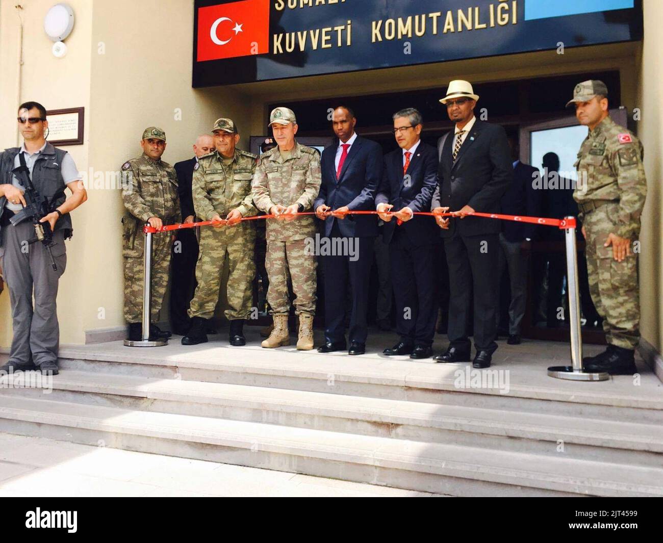 Turkish Army Base - Mogadishu Stock Photo - Alamy