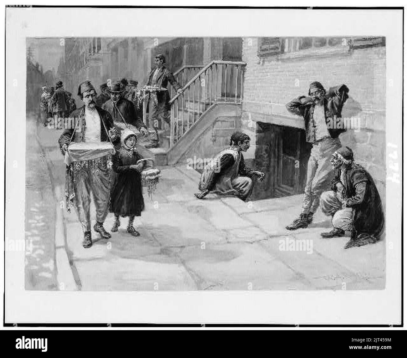 Turkish colony in New York City Stock Photo - Alamy