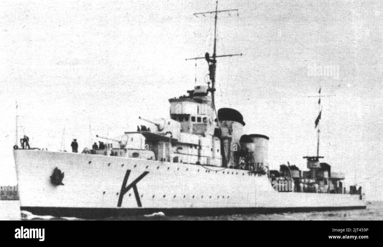 Turkish destroyer Kocatepe underway c1930s Stock Photo - Alamy