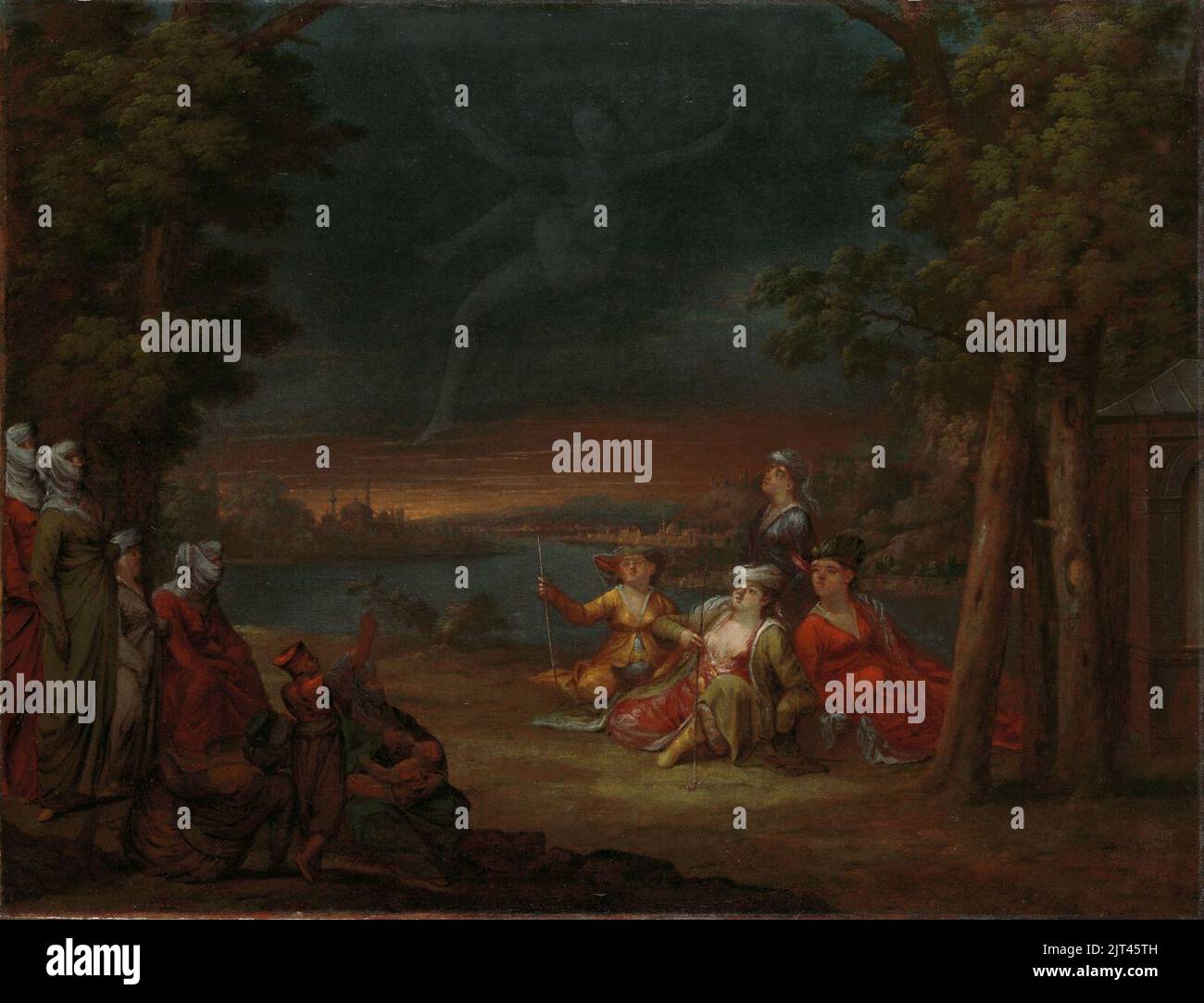 Turkse vrouwen in de omgeving van Istanbul Stock Photo - Alamy