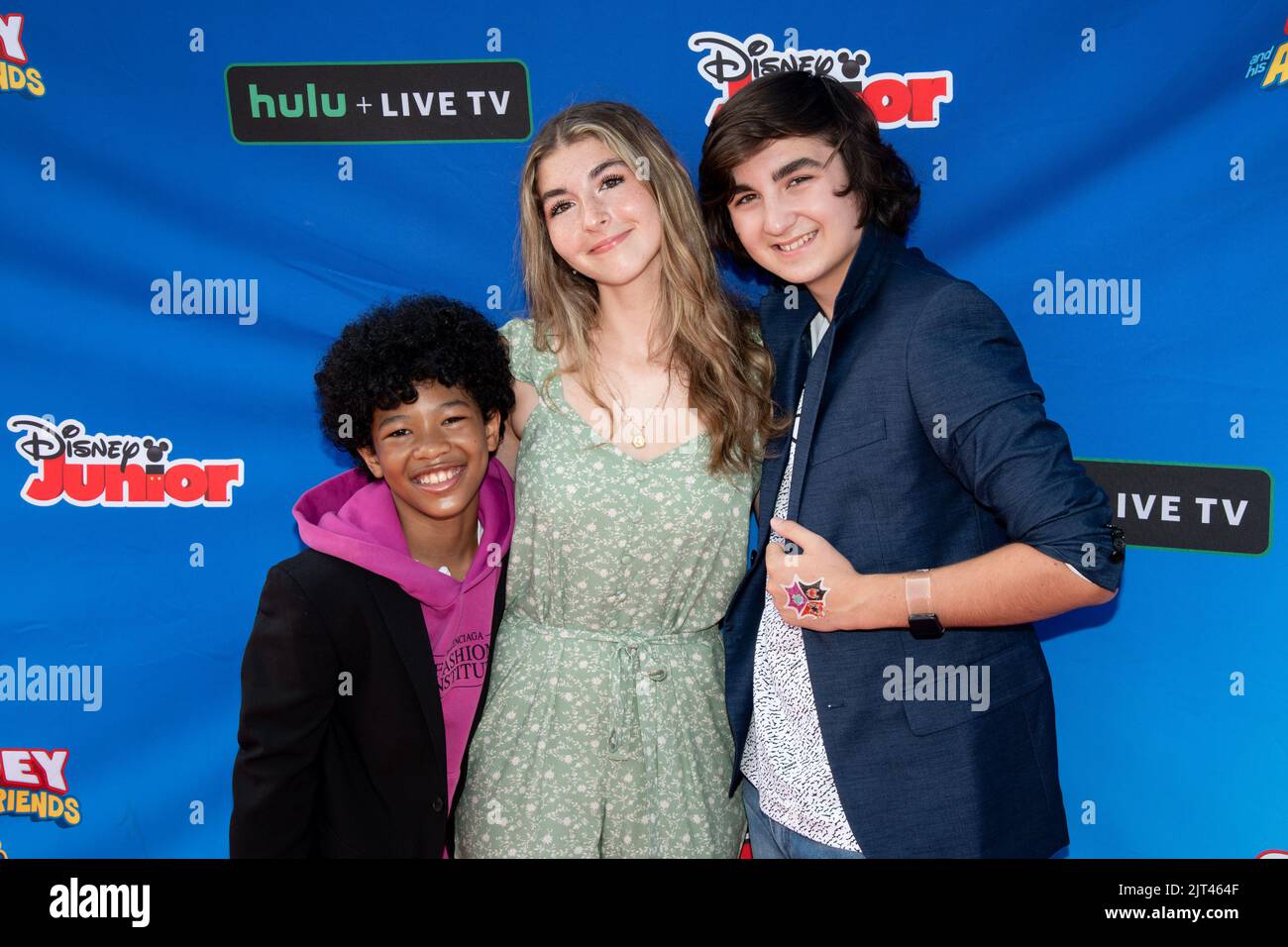 August 27, 2022, Santa Monica, California, USA: (L-R) Jakari Fraser ...