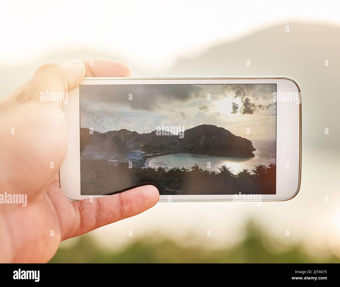 This view is worth remembering. an unidentifiable person taking a ...