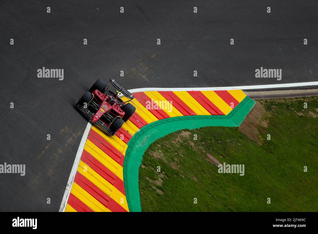 Carlos Sainz (SPA) Ferrari F1-75 during FORMULA 1 ROLEX BELGIAN GRAND ...