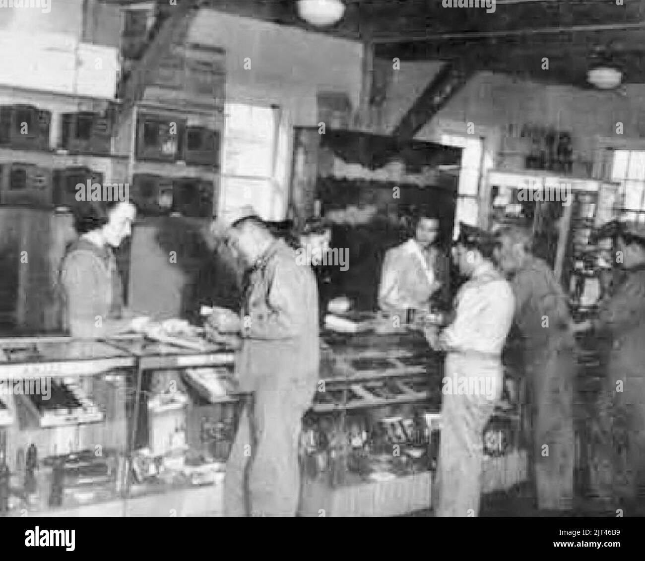 Turner Army Airfield - Shopping Inside Post Exchange Stock Photo - Alamy