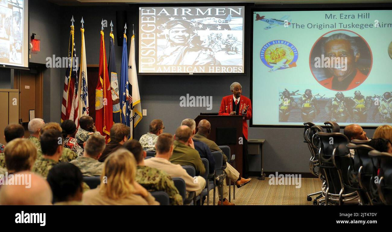 Tuskegee Airman visits JTF-CS for Black History Month celebration ...