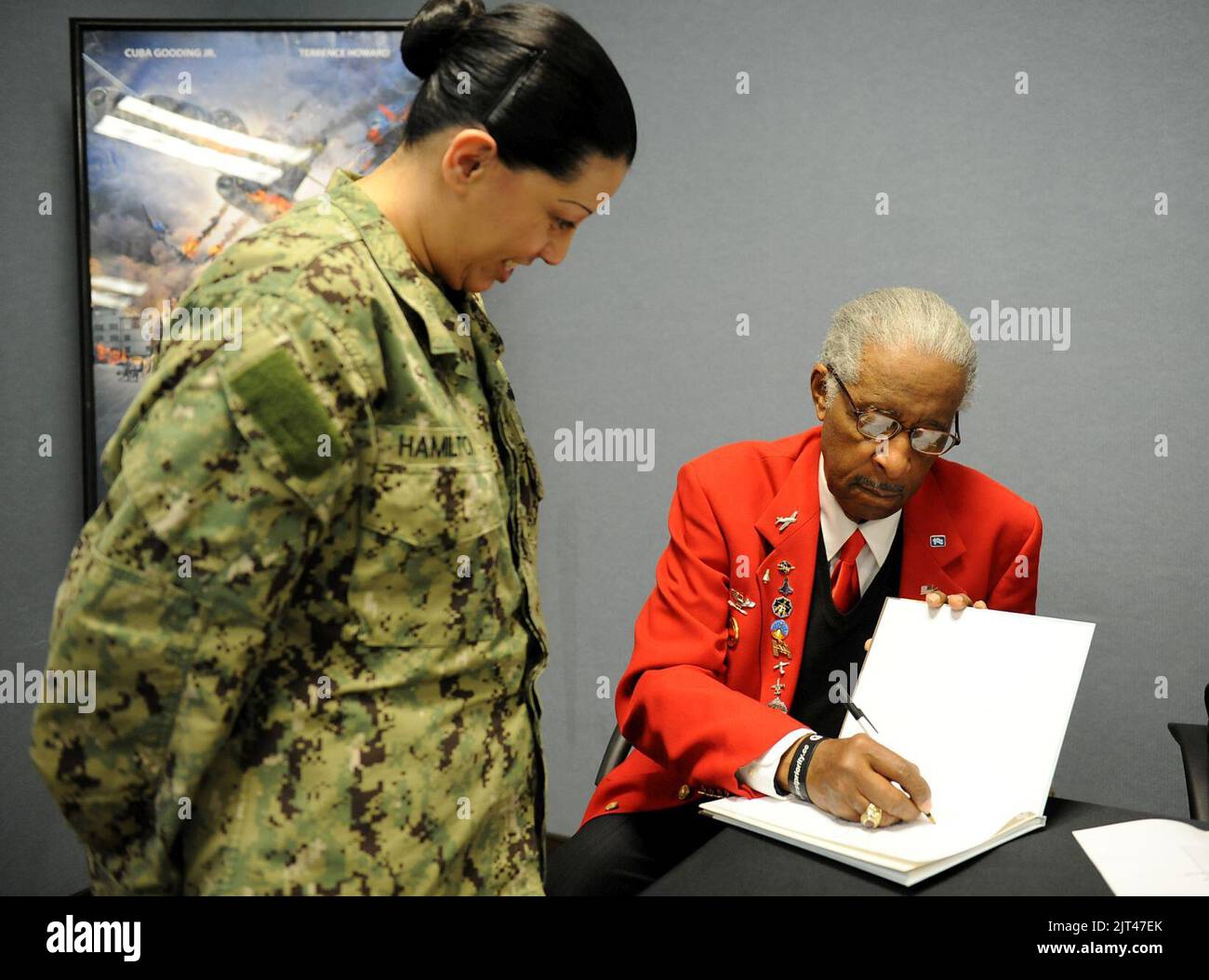 Tuskegee Airman visits JTF-CS for Black History Month celebration ...