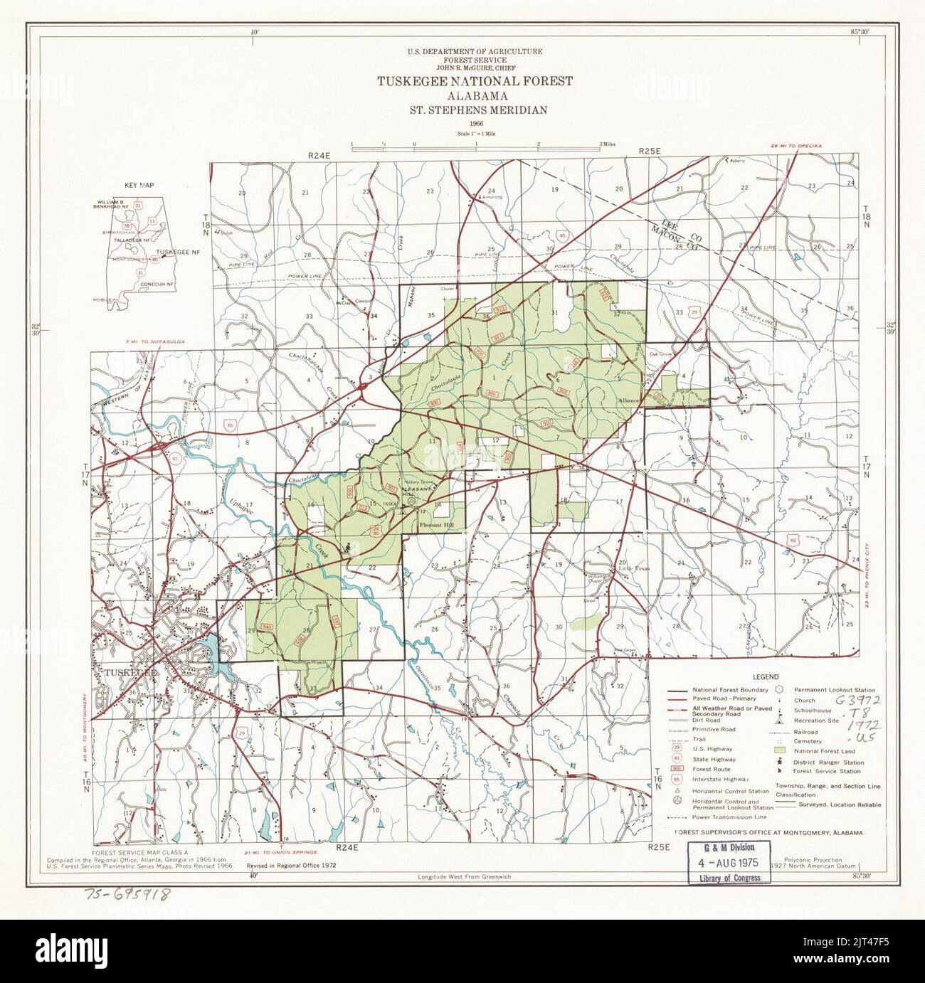 Tuskegee National Forest, Alabama Stock Photo - Alamy