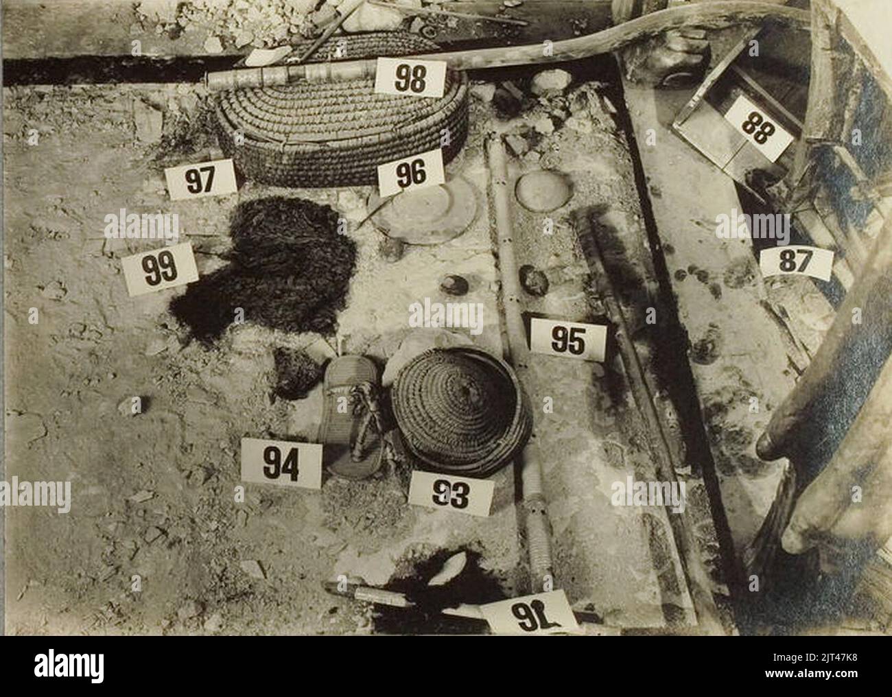 Tutankhamun tomb photographs 2 033 Stock Photo - Alamy