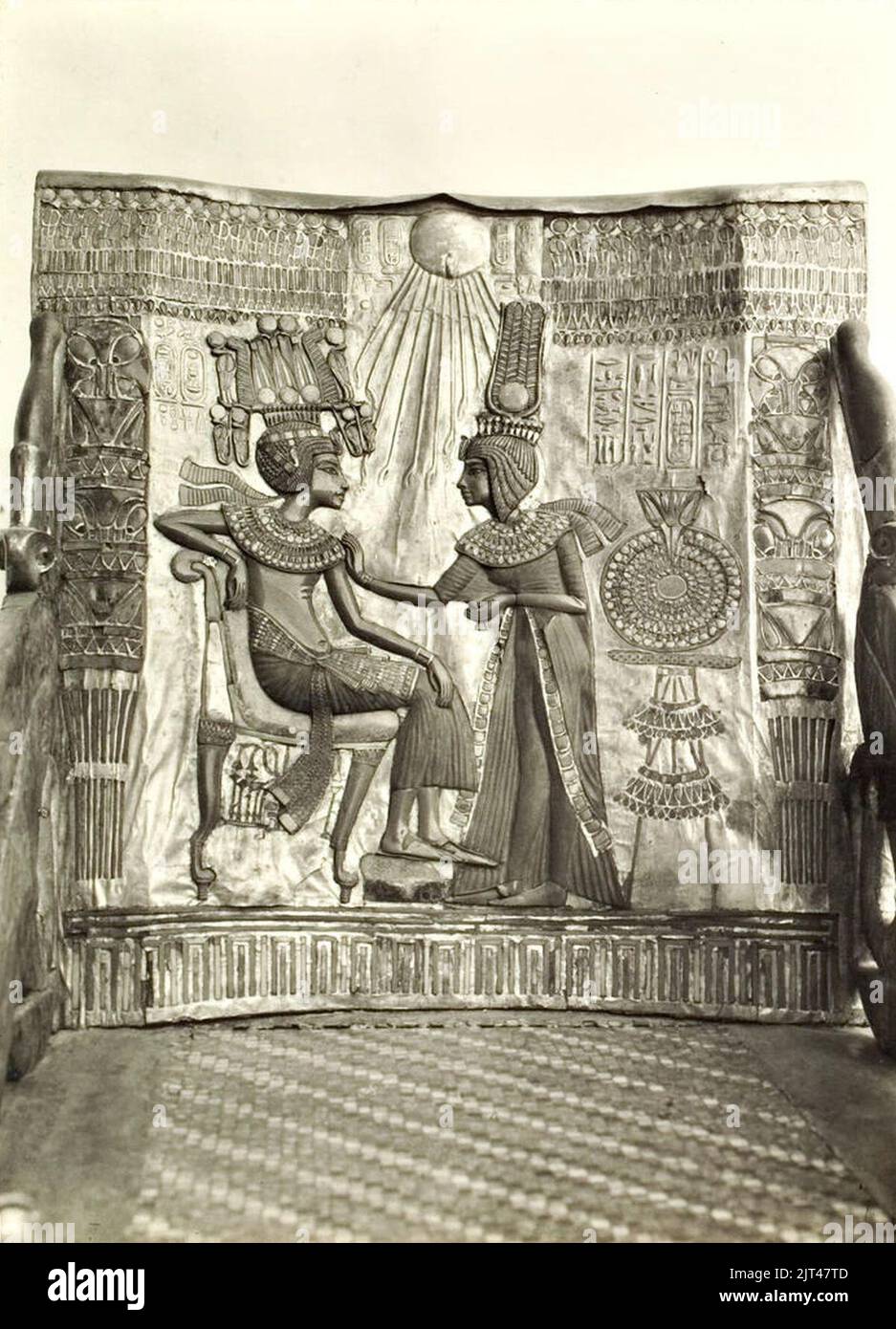 Tutankhamun tomb photographs 3 163 Stock Photo - Alamy