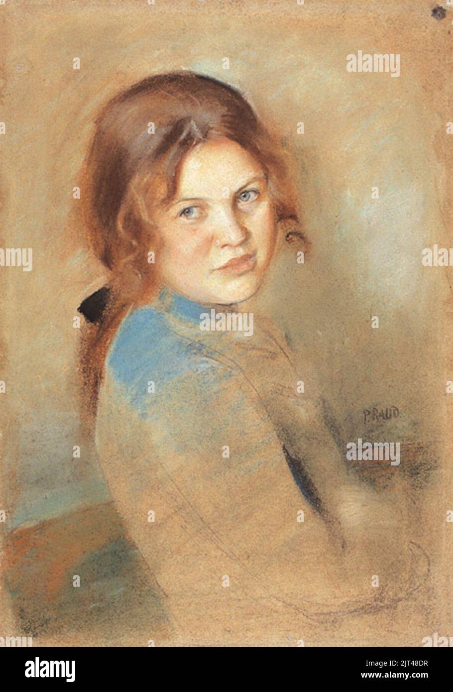 Tütarlaps patsikestega, Paul Raud Stock Photo - Alamy