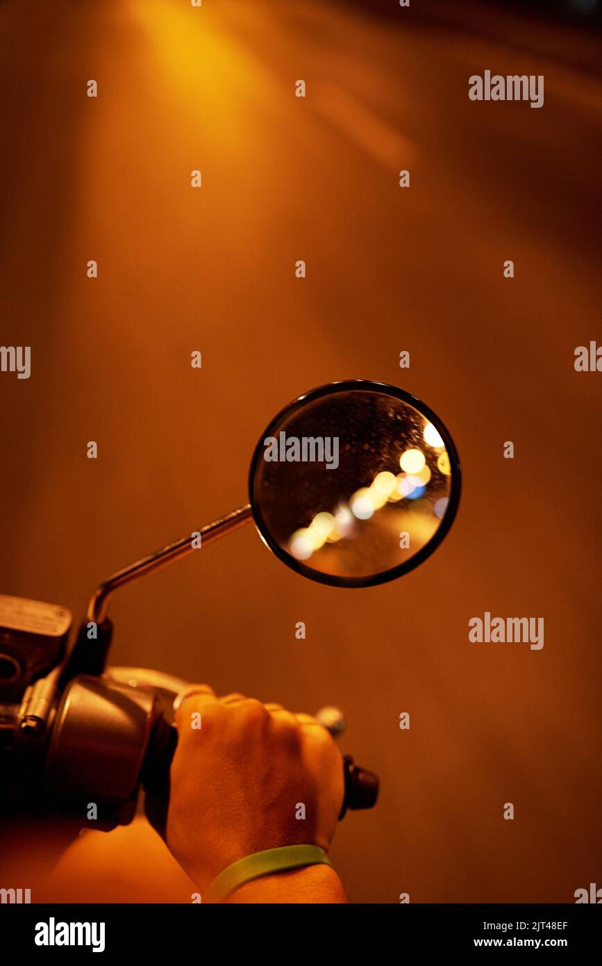 Riding a bike at night hi-res stock photography and images - Alamy