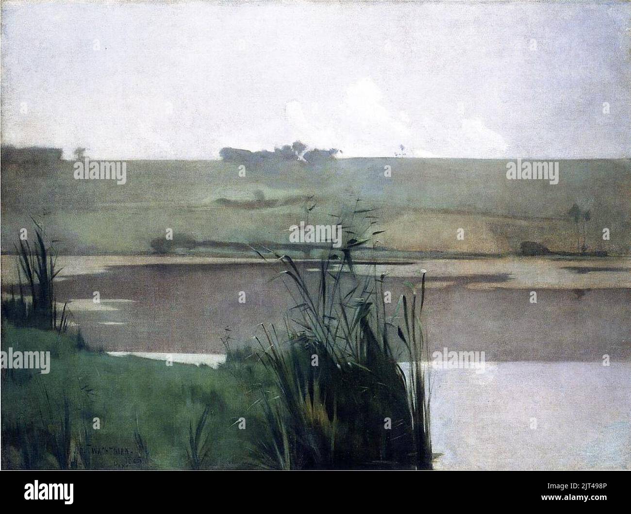 Twachtman John Arques la Bataille Stock Photo - Alamy