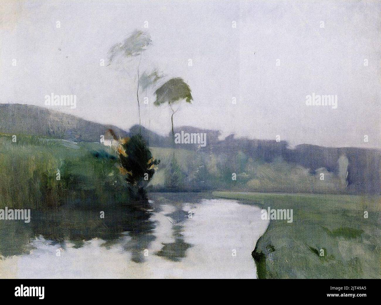 Twachtman John Springtime Stock Photo - Alamy