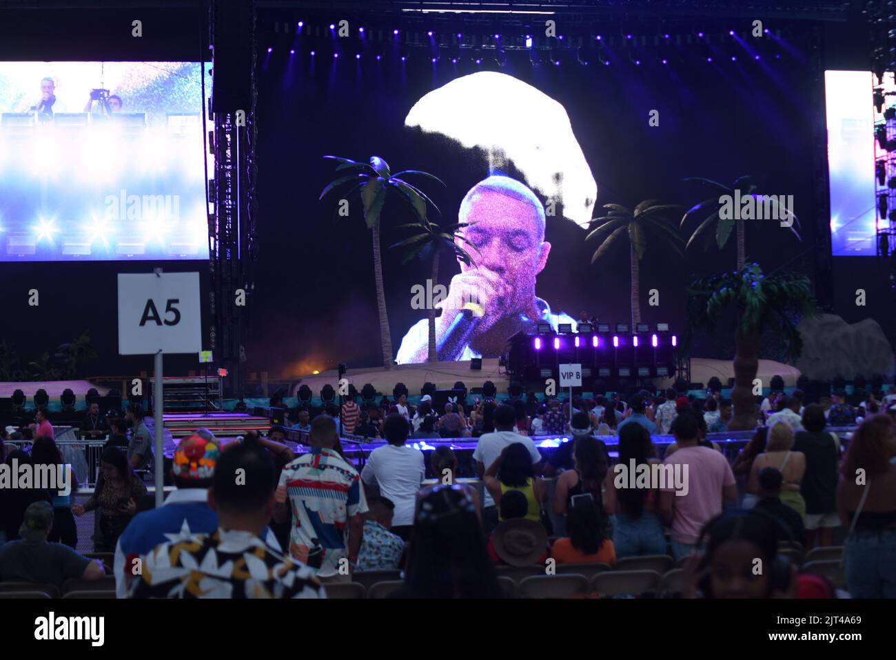 Diplo performs at Yankee Stadium on Bad Bunny's World's Hottest Tour in ...