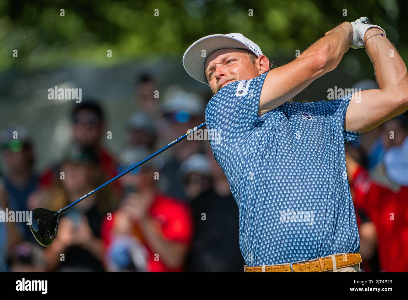 ATLANTA, GA - AUGUST 27: Cameron Smith (AUS) not he 10th tee during the third round of the PGA ...