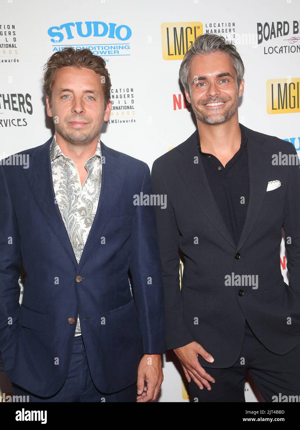 27 August 2022 - Los Angeles, California - Maarten Buurlage, Benjamin ...