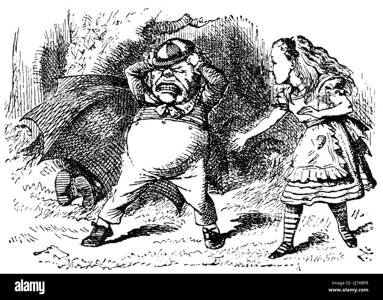 Tweedledum hi-res stock photography and images - Alamy