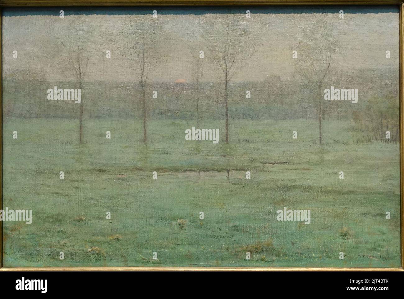 Twilight, Early Spring, by Dwight William Tryon, 1893, oil on canvas ...
