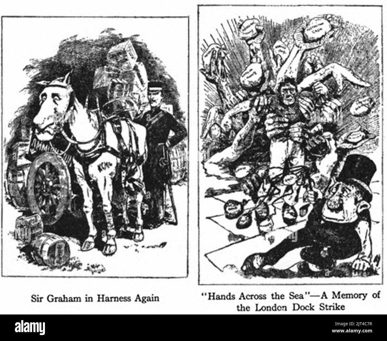 Two Australian Cartoons 029 Stock Photo - Alamy