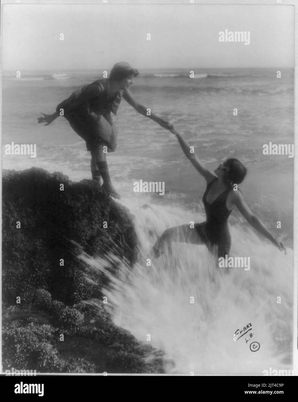 Sennett bathing beauties Black and White Stock Photos & Images - Alamy