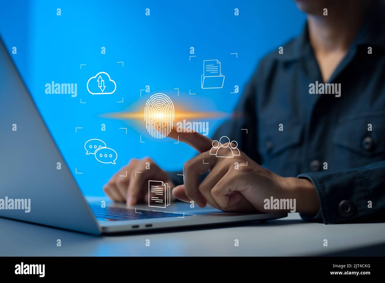 Digital identity network hi-res stock photography and images - Alamy