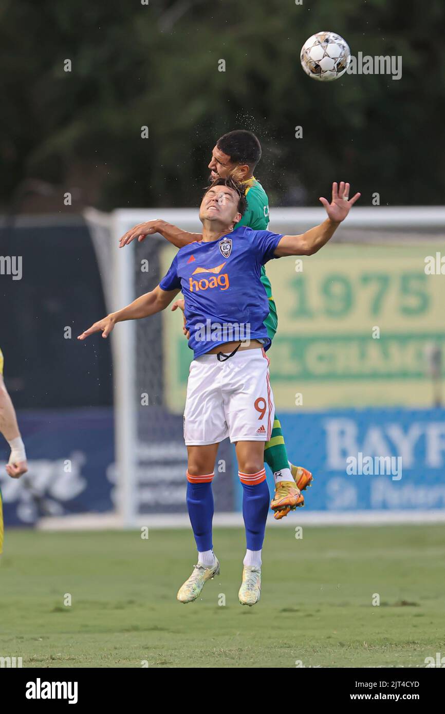 St. Petersburg, FL: Orange County SC forward Erick “Cubo” Torres (9 ...