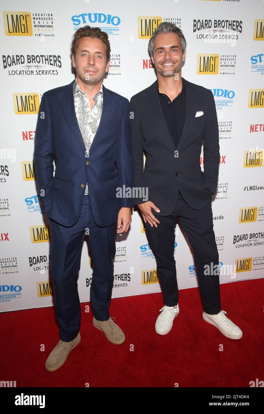 27 August 2022 - Los Angeles, California - Maarten Buurlage, Benjamin ...
