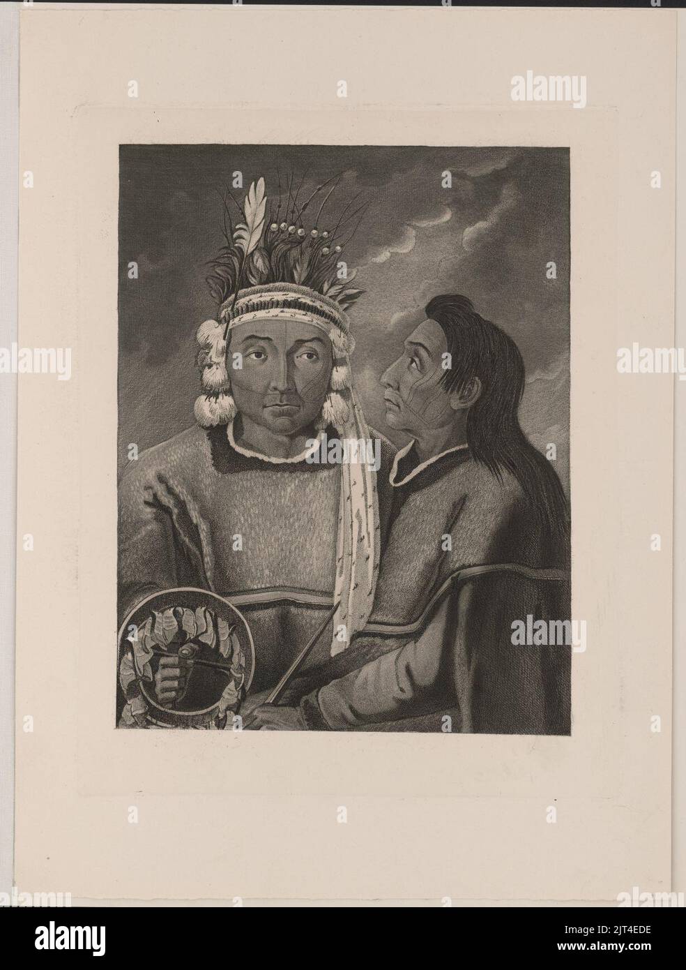 Two native men hi-res stock photography and images - Alamy