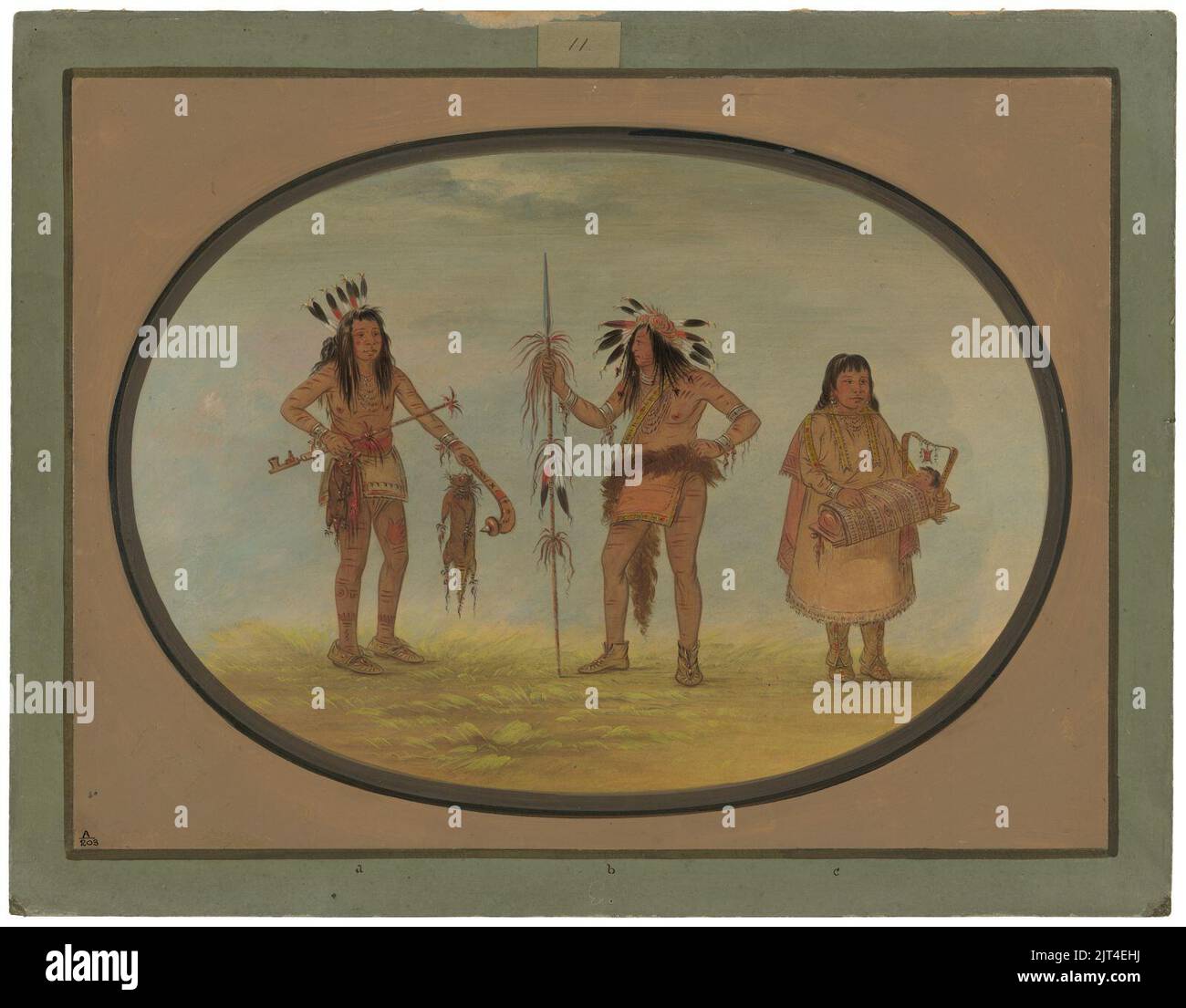 Two warriors Cut Out Stock Images & Pictures - Alamy