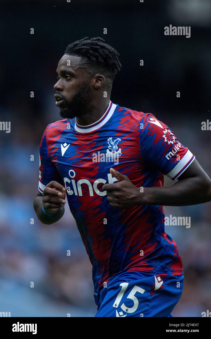 MANCHESTER, ENGLAND - AUGUST 27: Jeffrey Schlupp during the Premier ...