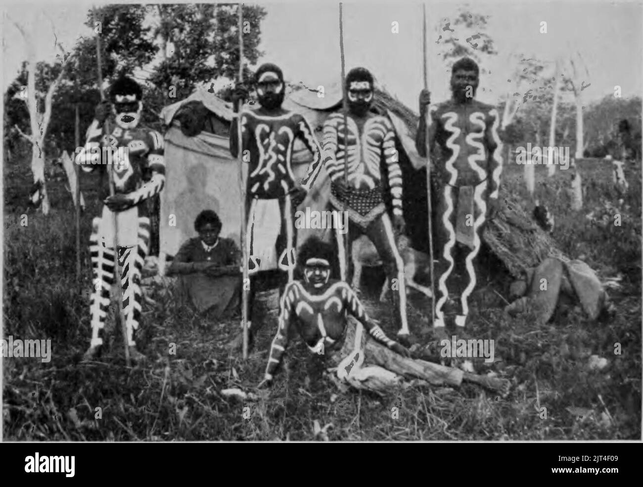 Two Representative Tribes of Queensland - Natives of Yabber, Kabi Tribe ...
