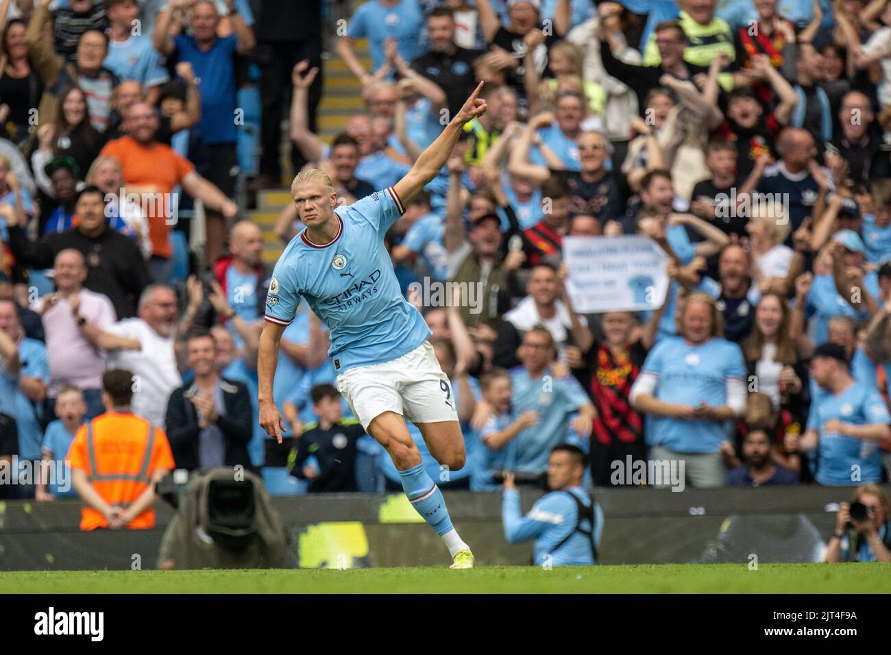 Erling haaland goal hi-res stock photography and images - Alamy