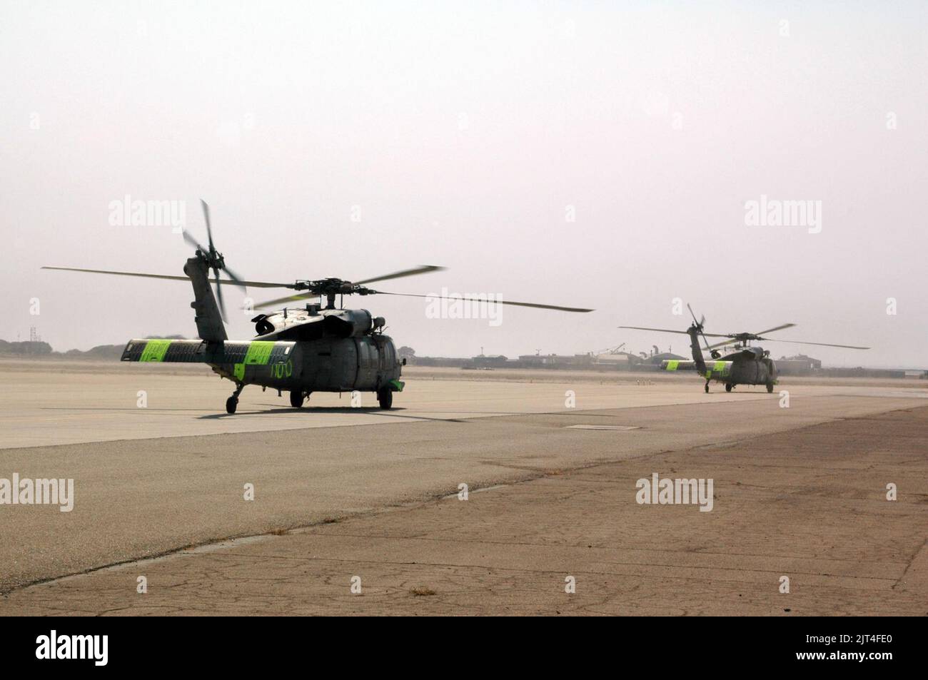 Two specially equipped MH-60S Seahawk helicopters Stock Photo - Alamy