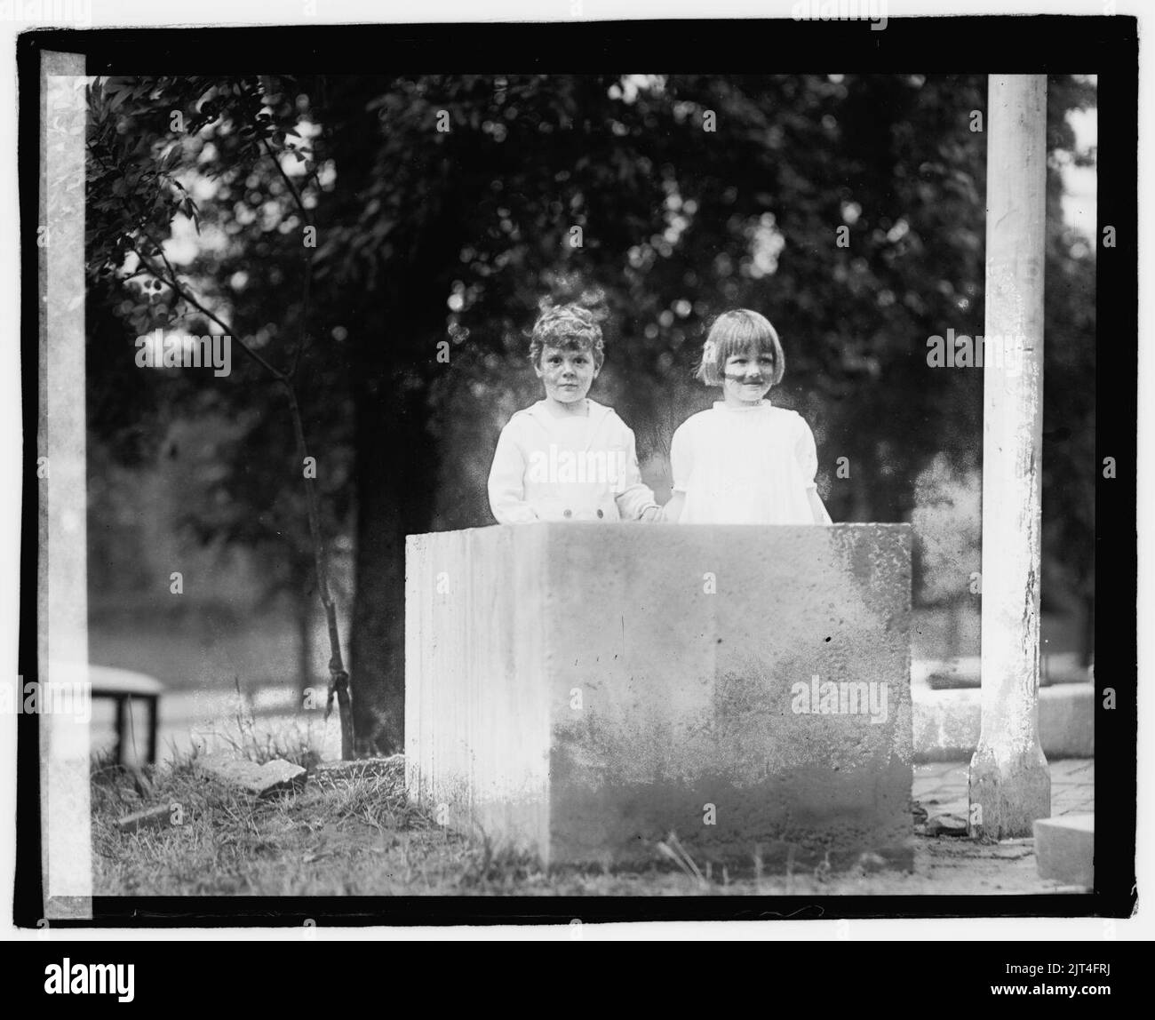 Two unidentified children Stock Photo - Alamy