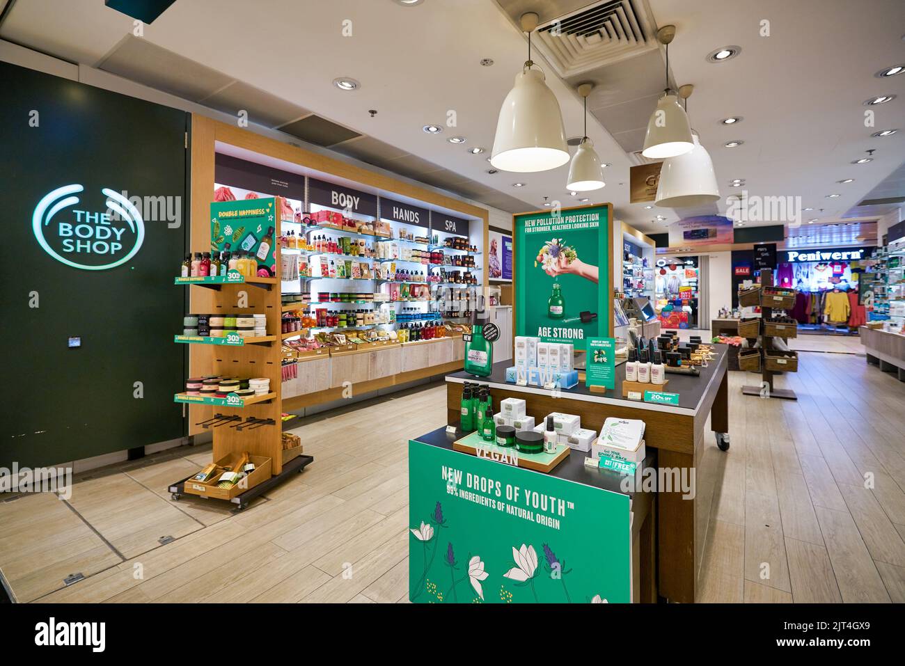SINGAPORE - CIRCA JANUARY, 2020: personal care products on display at ...