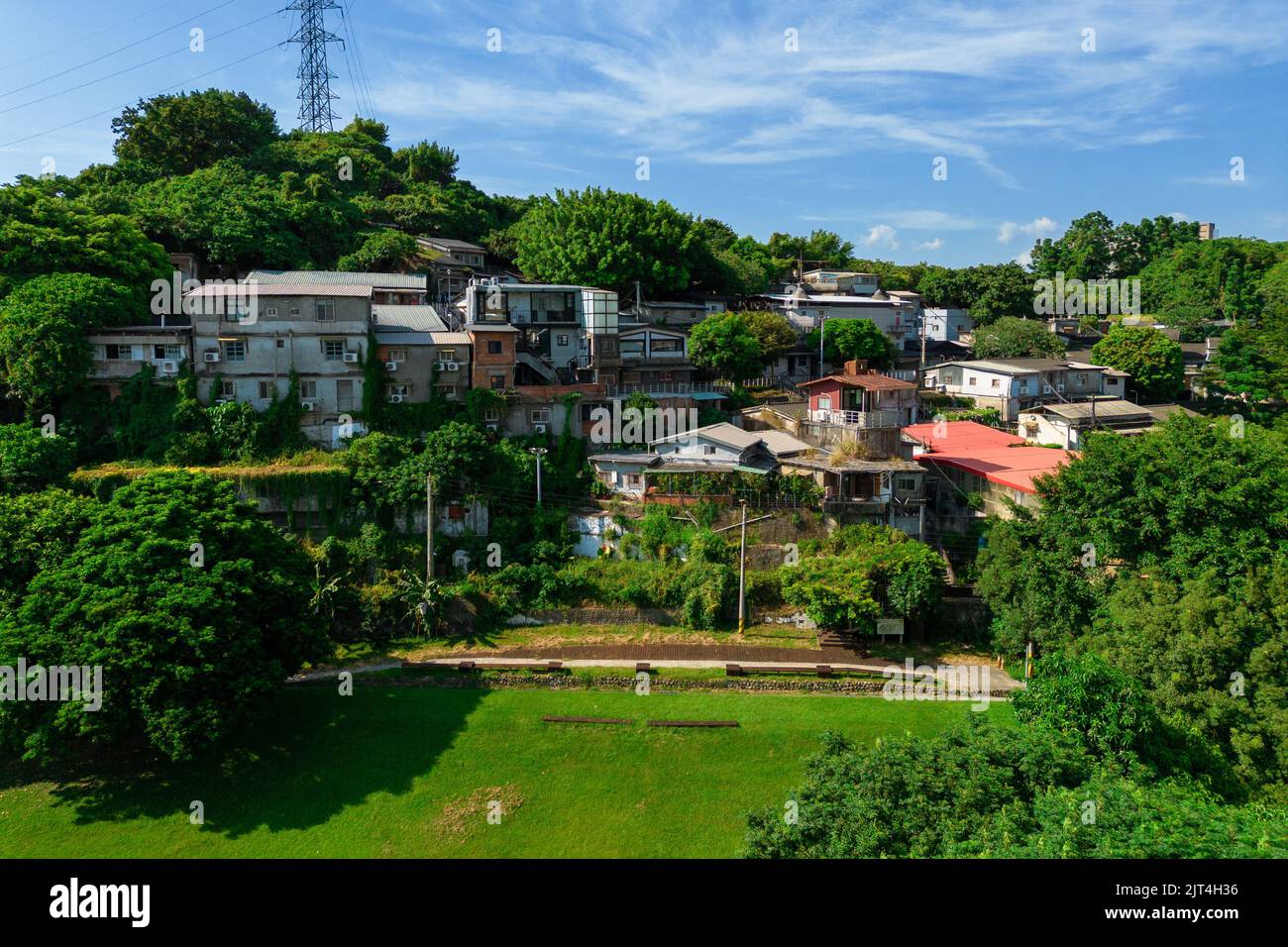 Taipei treasure hill artist village in Taipei, Taiwan Stock Photo - Alamy