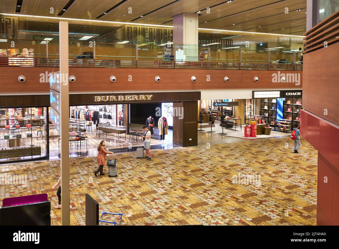 SINGAPORE - CIRCA JANUARY, 2020: interior shot of Singapore Changi Airport Stock Photo - Alamy