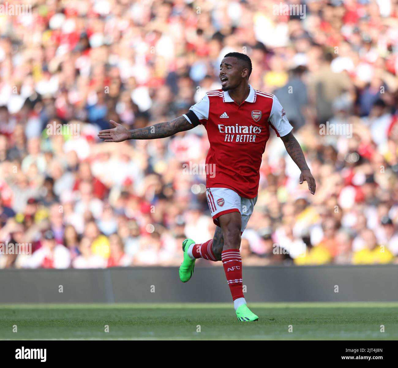 Gabriel jesus arsenal 2022 hi-res stock photography and images - Alamy