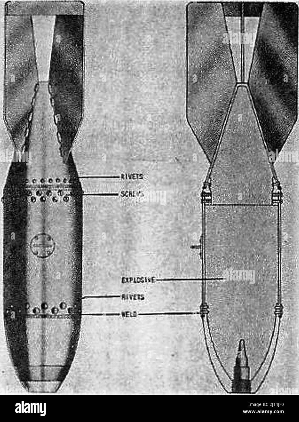 Type 97 No.6 Land Bomb Stock Photo - Alamy