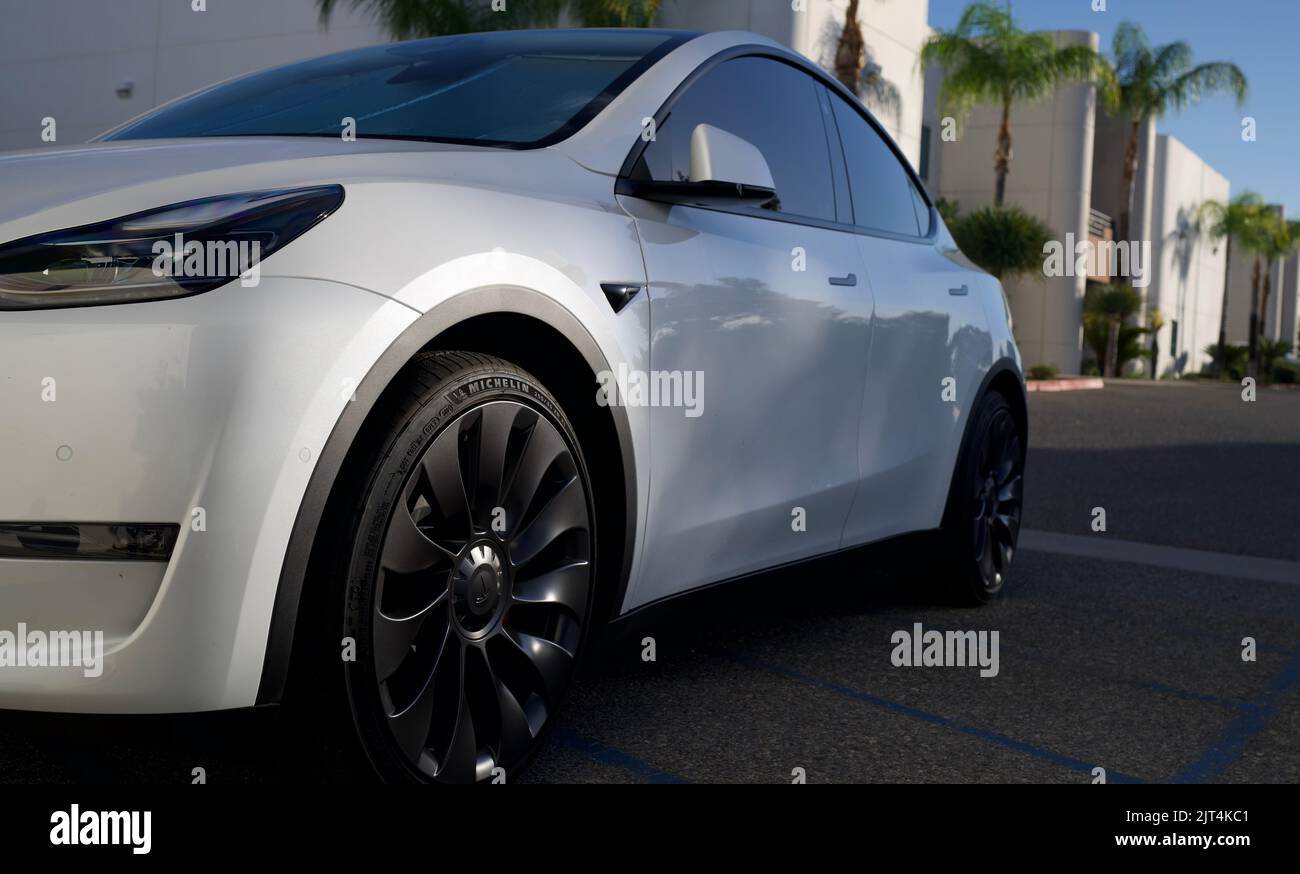 Tesla Model Y Stock Photo - Alamy