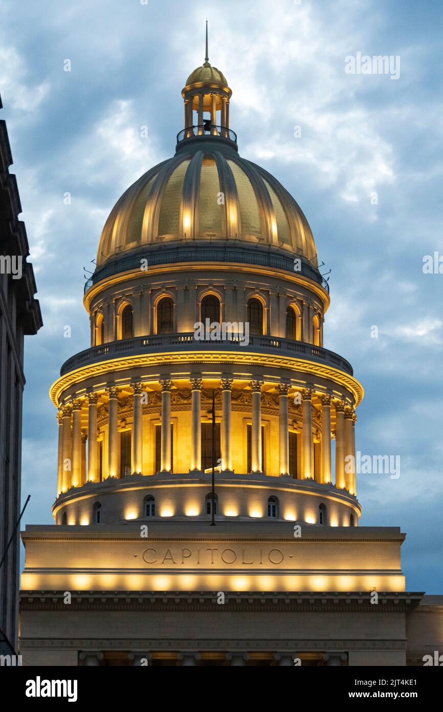 An image of Havana, Cuba's iconic Capital building located in downtown ...