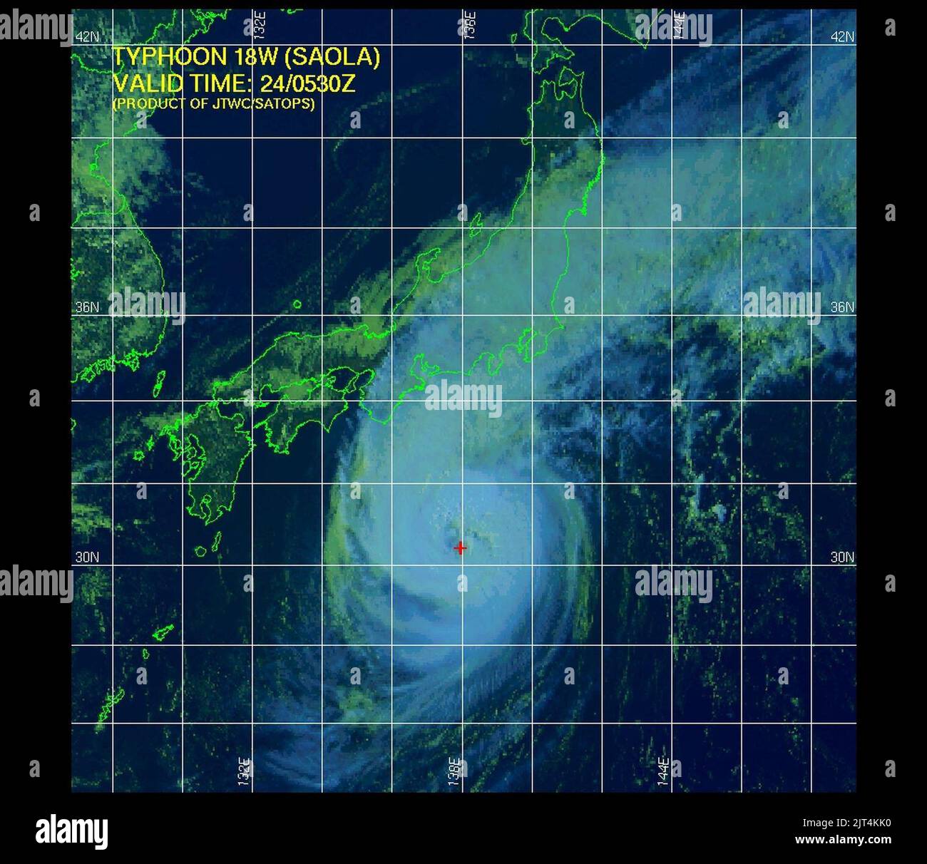 Typhoon saola hi-res stock photography and images - Alamy