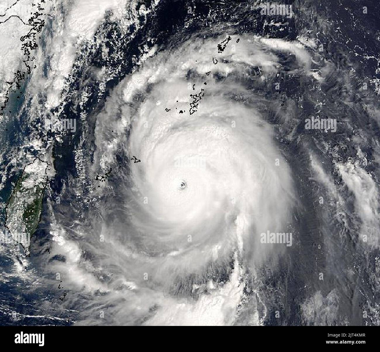 Typhoon Maemi 2003 01 Stock Photo - Alamy