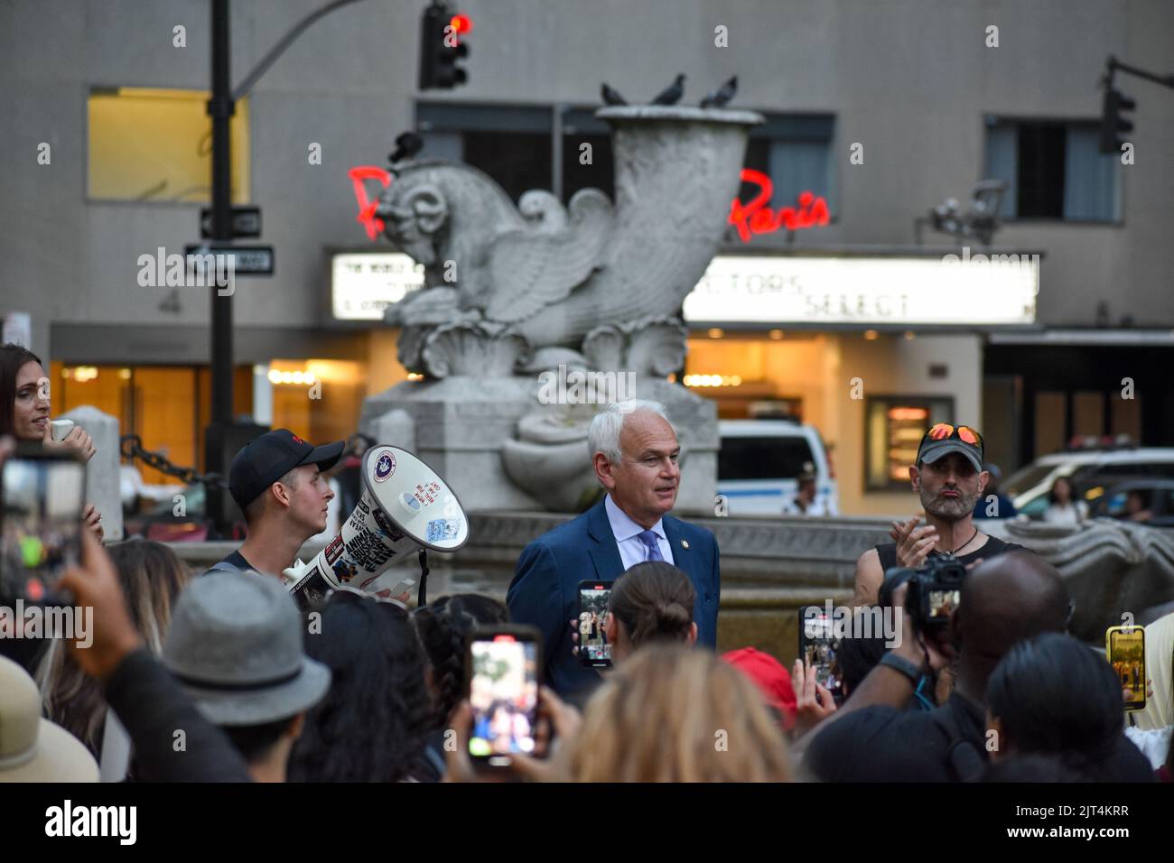 New York, United States. 27th Aug, 2022. NYC Council Member Robert ...