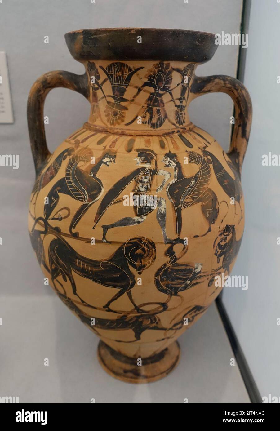 Tyrrhenian amphora, Attic, c. 570 BC Stock Photo - Alamy