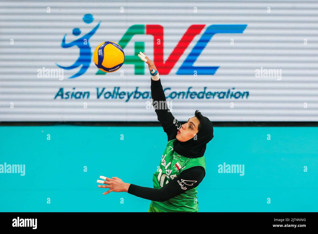 Pasig City, Philippines. 28th Aug, 2022. Iran's Maedeh Borhani Esfahani ...