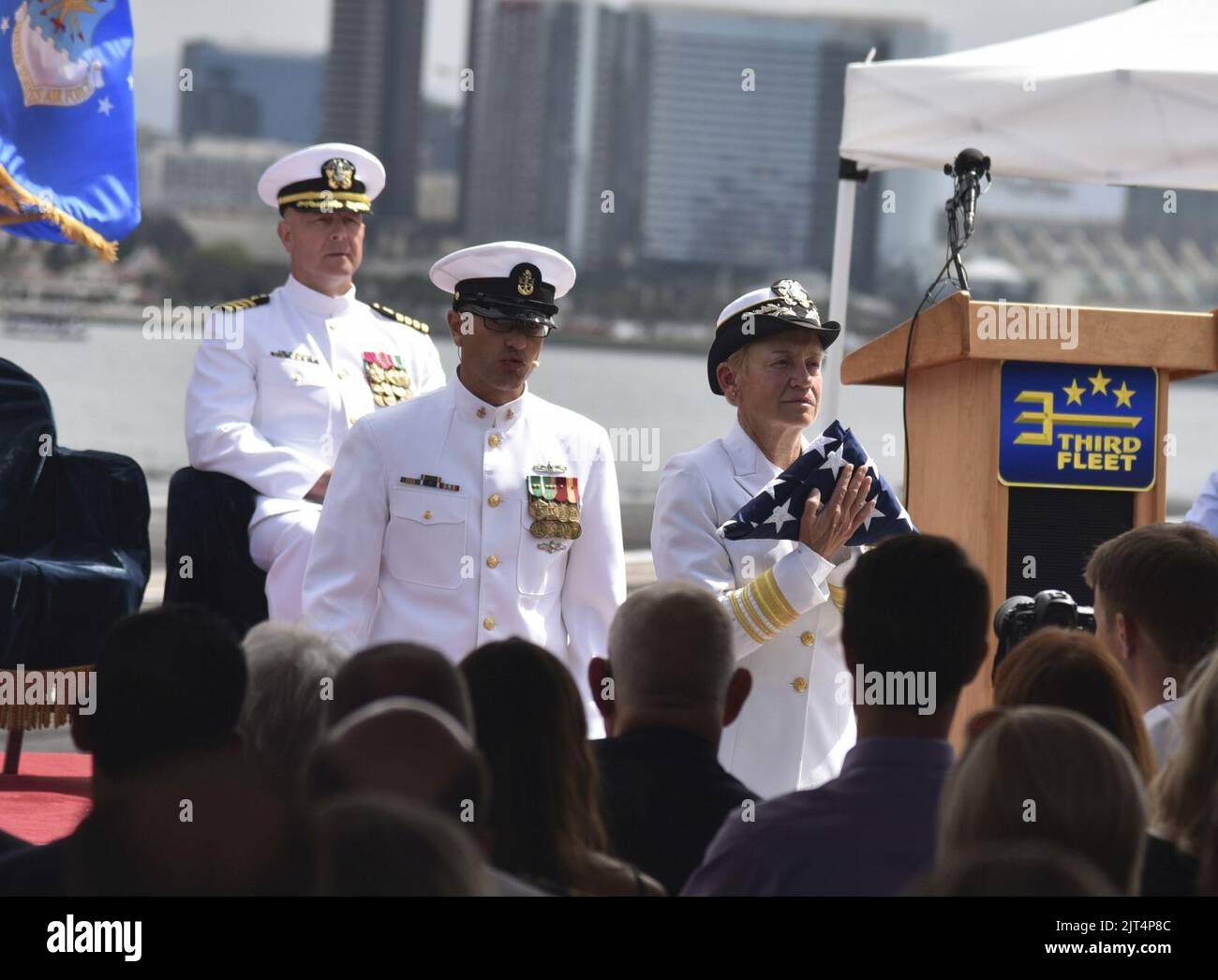 U.S. 3rd Fleet Changes Command 170915 Stock Photo - Alamy
