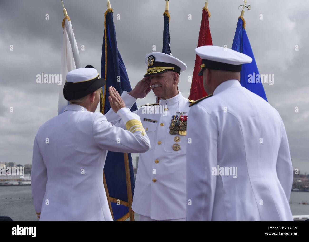 U.S. 3rd Fleet Changes Command 170915 Stock Photo - Alamy