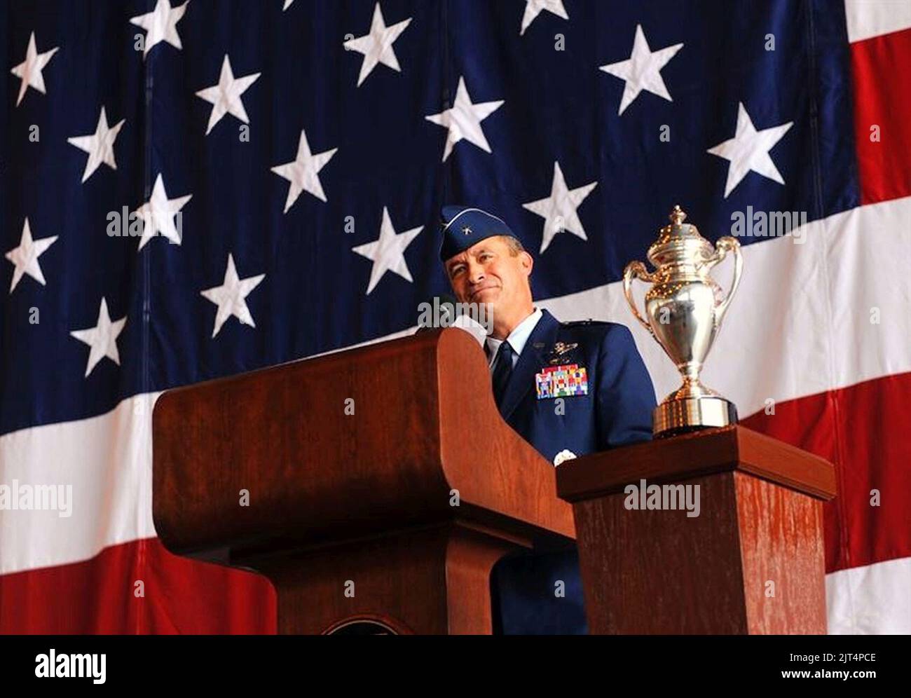U.S. Air Force Brigadier General Donald Bacon, 55th Wing Commander ...